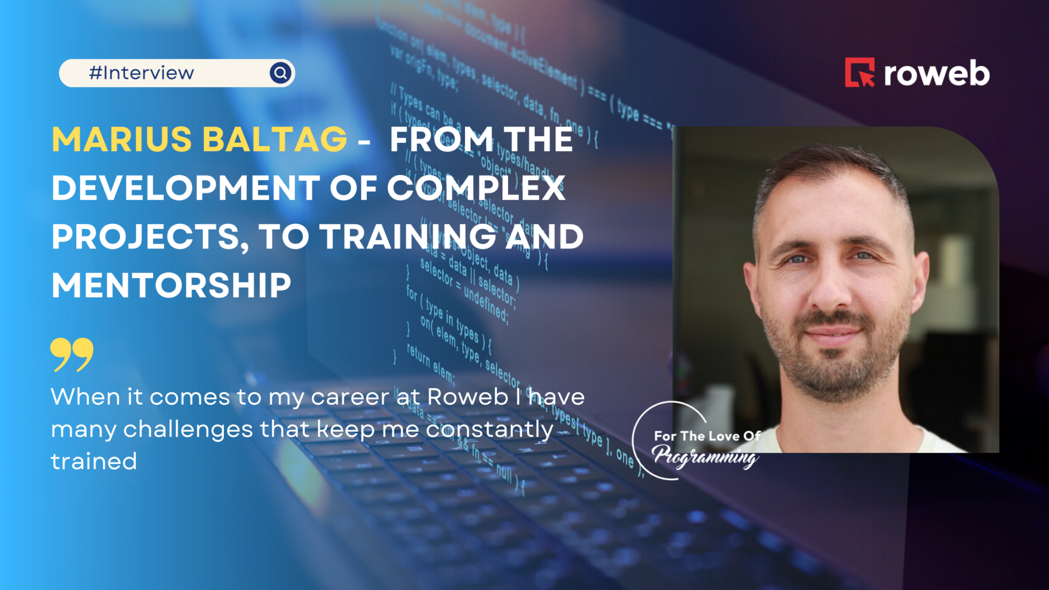 Marius Baltag interview