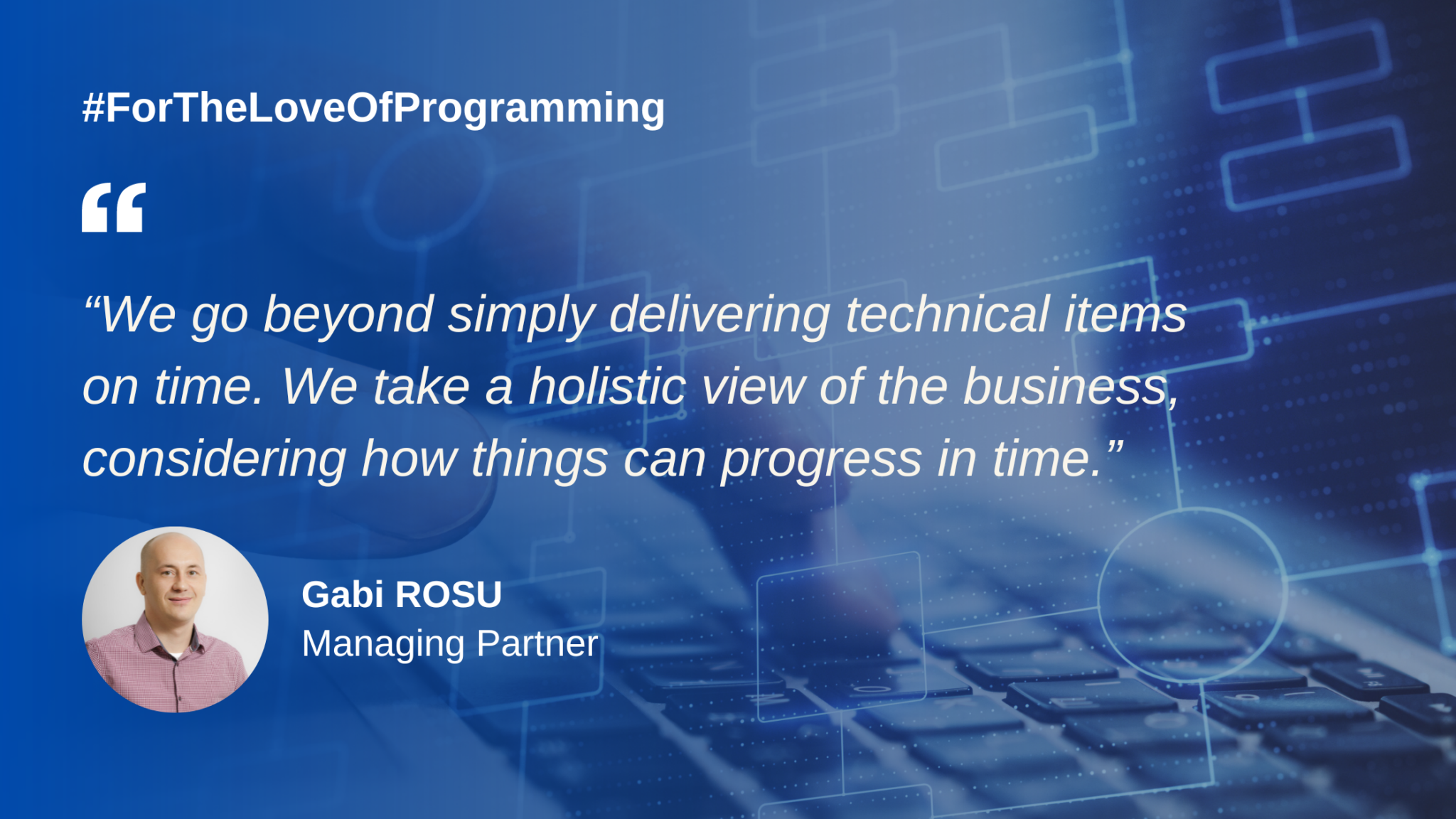 Interview with Gabi Rosu - managing partner @roweb