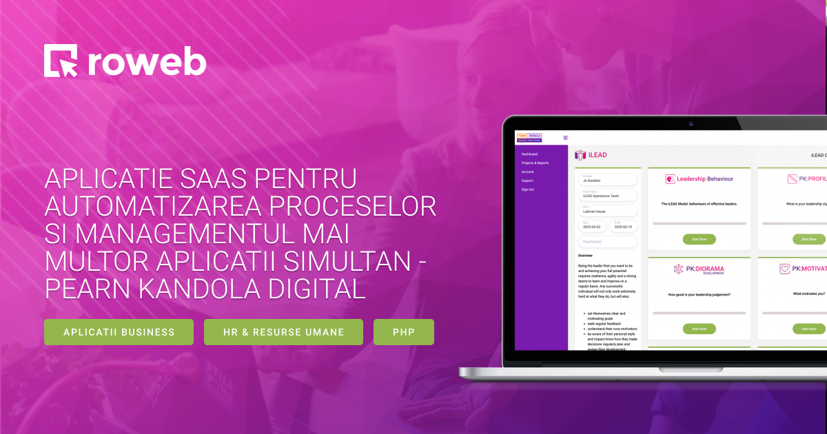 STUDIU DE CAZ | Platforma SaaS aplicatii HR