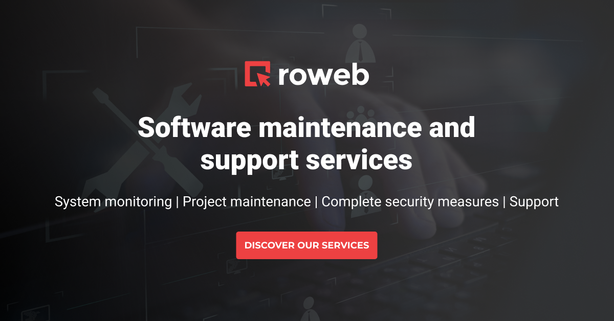 Software Maintenance & Support | Roweb