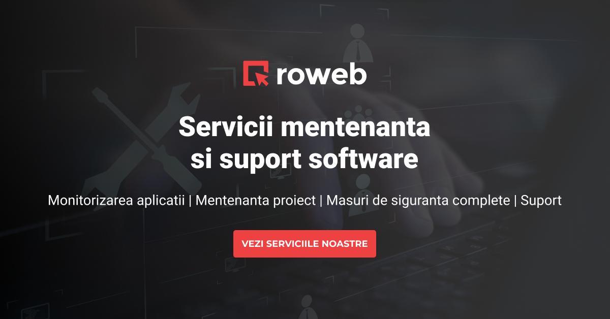 Servicii mentenanta & suport software | Roweb