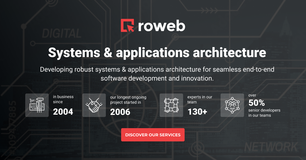 Systems & Applications Architecture | Roweb